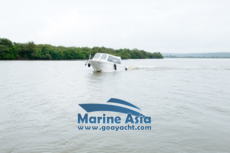 Yacht in Goa